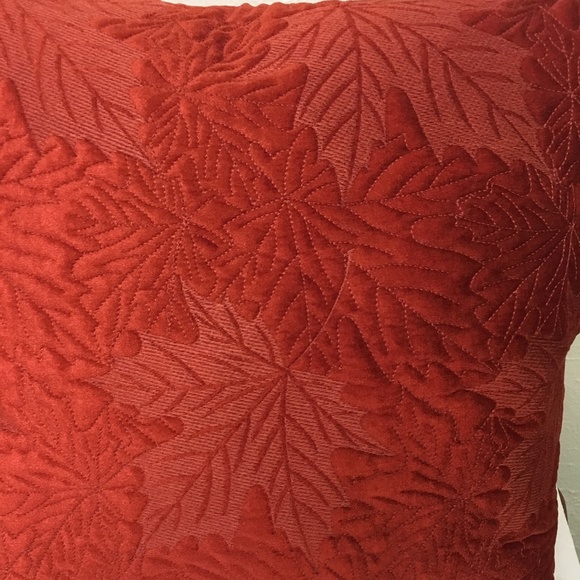 Accents | Maple Leaves Rust Decorative Throw Couch Pillow | Poshmark